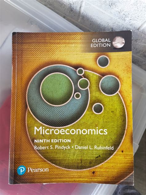 Microeconomics Global Edition Ninth Edition Hobbies And Toys Books And Magazines Textbooks On