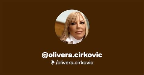 Olivera Cirkovic Instagram Tiktok Linktree