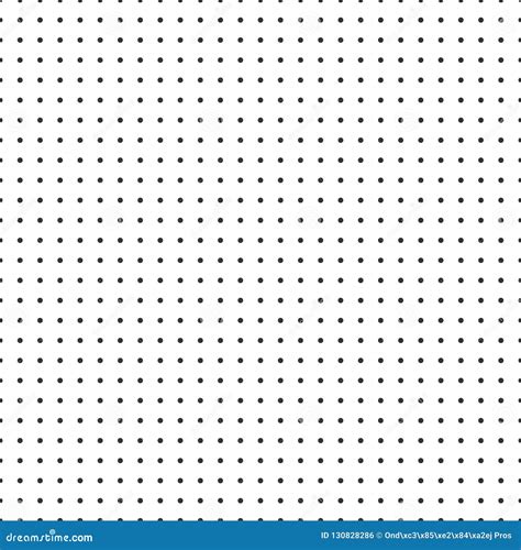 Dot Grid Vector Paper Graph Paper On White Background Stock Vector Illustration Of Matrix