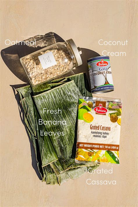 Cassava Suman With Oatmeal Rezel Kealoha