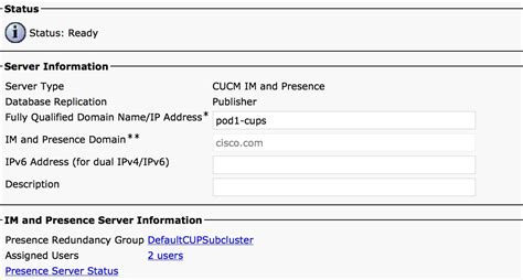 Integrate SocialMiner With Cisco Unified Presence Servers CUPS To Send IM Notification For
