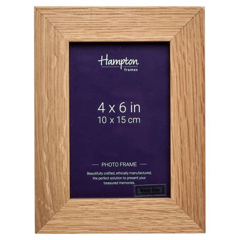 New England 4×6 Solid Oak Photo Frame Wholesale Trade Account
