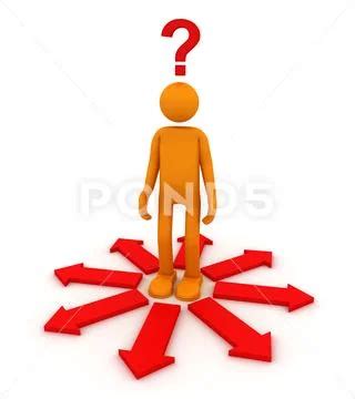 People Model With Many Choices Concept Royalty Free