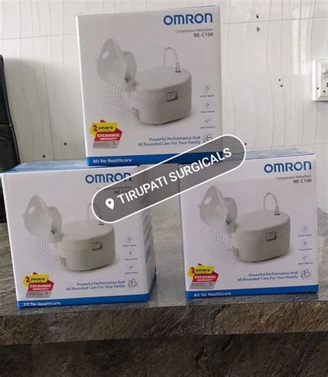 Portable Omron Compressor Nebulizer Ne C106 For Nebulization Size Compact At ₹ 1301 Piece In