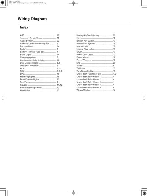 Color Classification Of Circuits Pdf Electrical Components Vehicle Parts