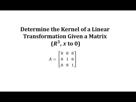 Find Linear Transformation Matrix Calculator