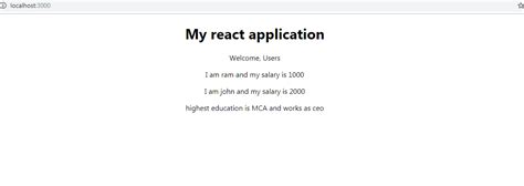 Props Exampe In Reactjs Java Vogue