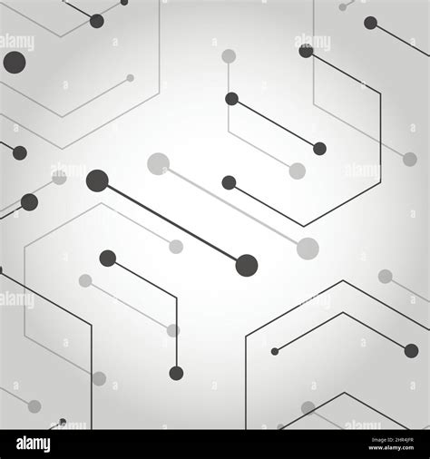 Molecular Structure Pattern Background Vector Technology Design Stock Vector Image And Art Alamy