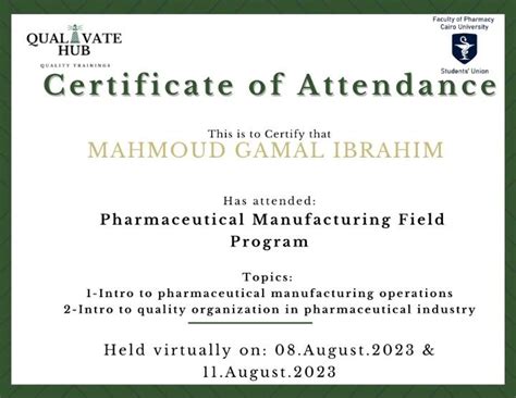 Mahmoud Gamal Ibrahim On Linkedin Finally Arrived 🎉 New Certificate It Made My Day 🤍