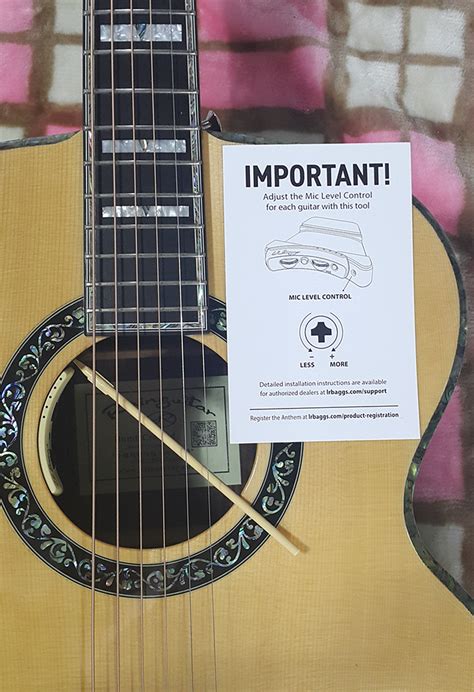 대전기타수리 레인통기타 엘알백스 앤썸lr Baggs Anthem픽업 장착 및 셋업 대전 기타판매 기타리페어 전문점 뮤직마스터 네이버 블로그