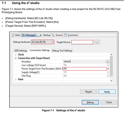 Facing Issue With Debugger Forum Rl78 Mcu Renesas Engineering