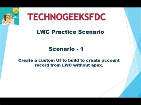 Alok Kumar On Linkedin Lwc Scenario 1 Lightning Data Service