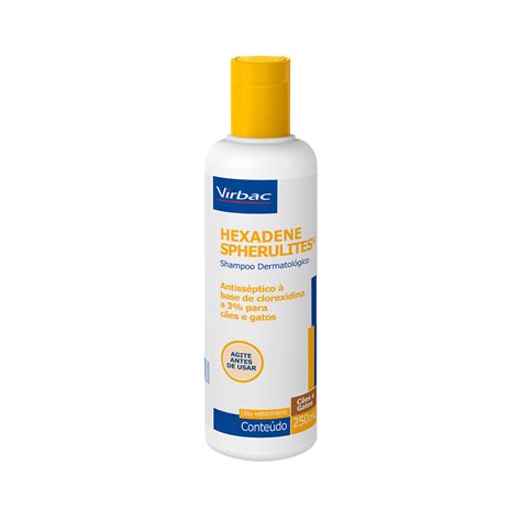 Virbac Hexadene Shampoo Antiséptico Perro Y Gato Efectivo