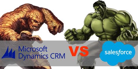 Dynamics Crm Vs Salesforce Crm A Comparison