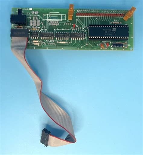 Apple Ii Keyboard Encoder With Cable 605 X Redacted 1979 Untested