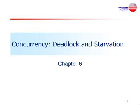 Ppt Concurrency Deadlock And Starvation Powerpoint Presentation Free Download Id 1879899
