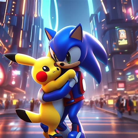 Sonic And Pikachu Wallpapers Wallpaper Cave