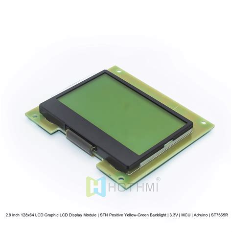 Inch X LCD Graphic LCD Display Module STN Positive Yellow Green Backlight V