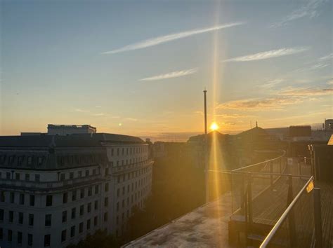 Golden Hour From The Wasserman London Office Aaron Vince