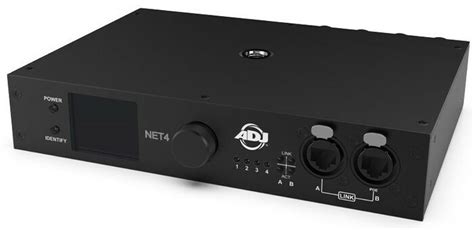 adj net 4 4 port dmx over ethernet node full compass systems