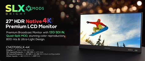 Craltech Fabricantes De Monitores LCD Broadcast Y Multiviewers