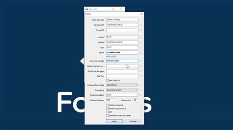 Configurando MicroSIP Em Seu PC YouTube
