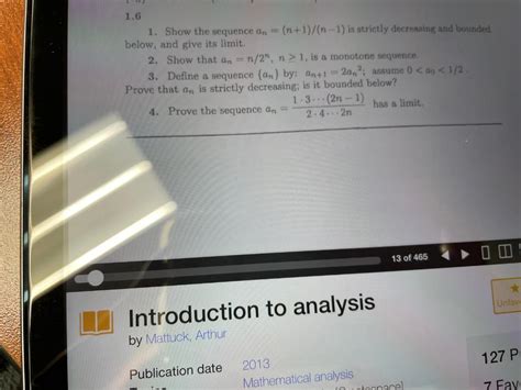 Solved 3 Define A Sequence A N By A N 1 2a N 2 Assume Chegg Com