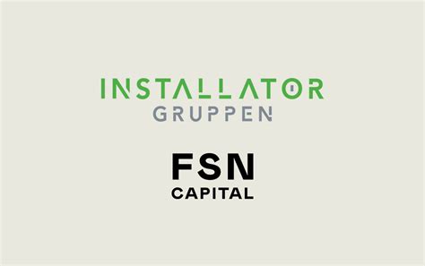 Fsn Capital Vi Partners With 11 Technical Installation Companies To