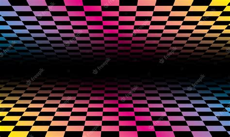 Premium Vector Colored Grids Background Pattern