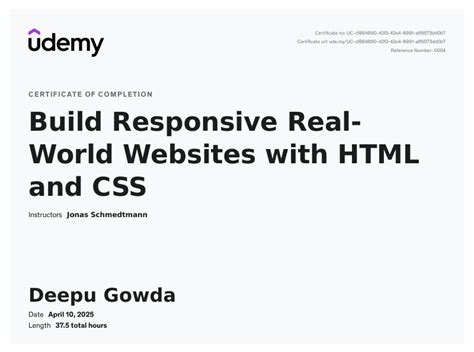 html webdevelopment learningjourney udemy techskills