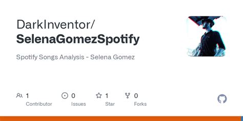 Selenagomezspotify Spotify Ipynb Colaboratory Pdf At Main