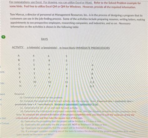 Solved For Computations Use Excel For Drawing You Can Chegg