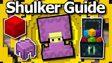 Minecraft 1 20 Shulker Guide Duplication Shulker Boxes Enderchest Storage Minecraft Videos