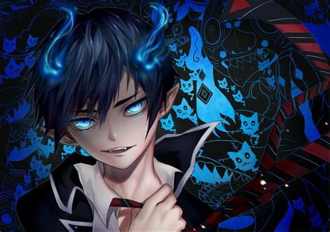 Rin Okumura Demon Form Wallpaper