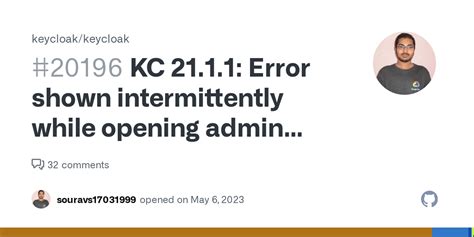 Kc 2111 Error Shown Intermittently While Opening Admin Console Page