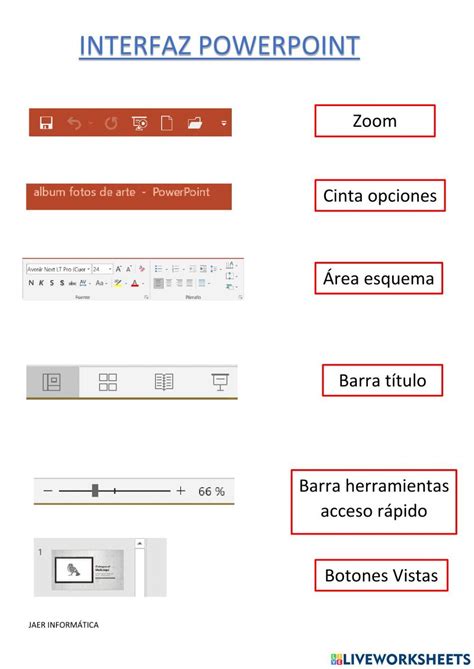 Entorno De Trabajo Powerpoint Worksheet Artofit