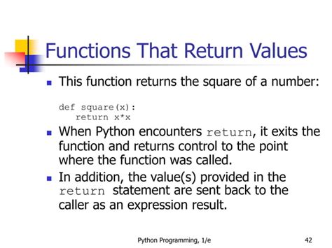 Introduction To Declaring Functions In Python Ppt