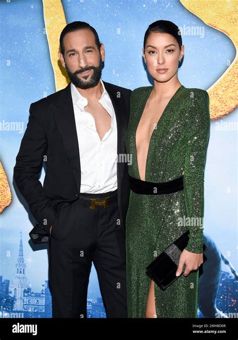 Massimo Sinato Left And Rebecca Mir Attends The World Premiere Of