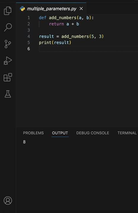 Python 🧠 Functions Multiple Parameters Explained Python Functions