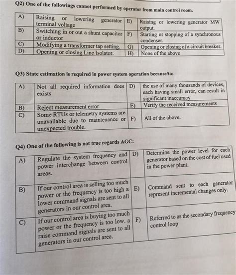 Solved Q2 One Of The Followings Cannot Performed By