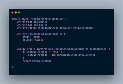 Singleton Design Pattern — Head First Approach By Alyaa Talaat Medium