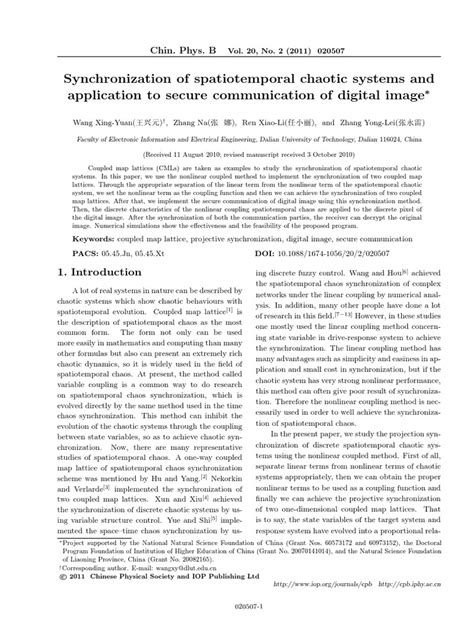 Synchronization Of Spatiotemporal Chaotic Systems And Application To Secure Communication Of