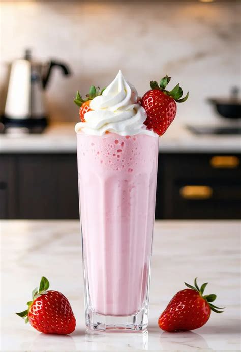 Receita De Milkshake De Morango Com Sorvete Dicas E Dicas
