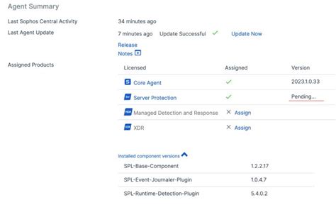 Sophos Protection For Linux New Installation Using The Option Uninstall Sav Fails To