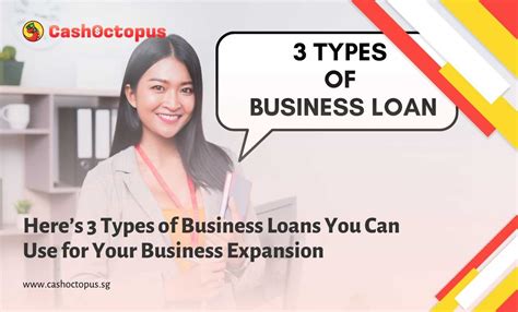 Heres 3 Types Of Business Loans You Can Use For Your Business Expansion CashOctopus