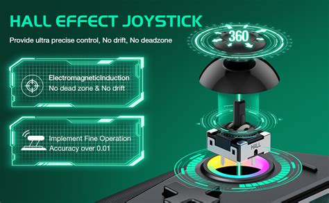 Hellcool Switch Pro Controller For Switch Oled Switch Controller For Handheld Grip With Hall