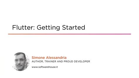Flutter Getting Started Course Preview YouTube