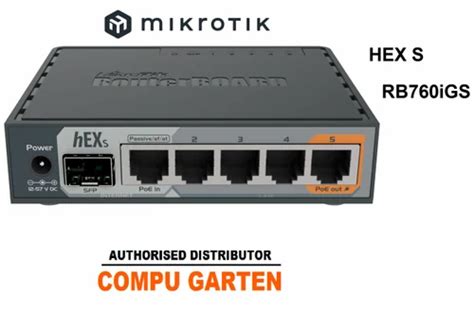 Mikrotik Hex S Gigabit Ethernet Router For Industrial At Rs In Indore