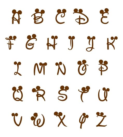 Disney Letter Template