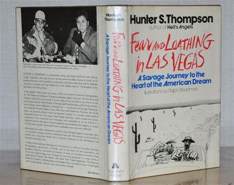 Ralph Steadman Org Signed Drawing~fear And Loathing In Las Vegas~hunter
